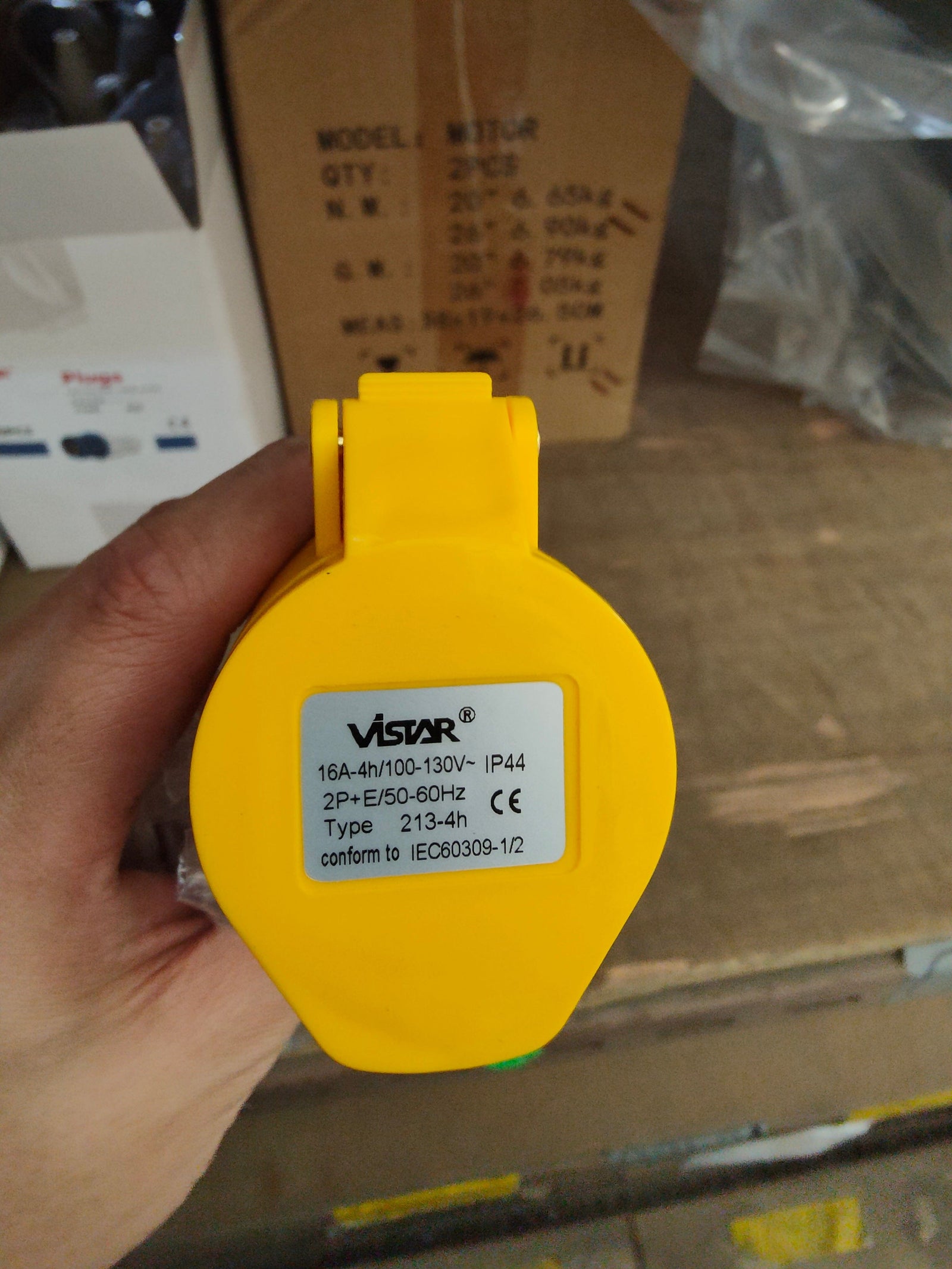 CEE 3 Pin 16A Industrial Socket | Model : CEE-S