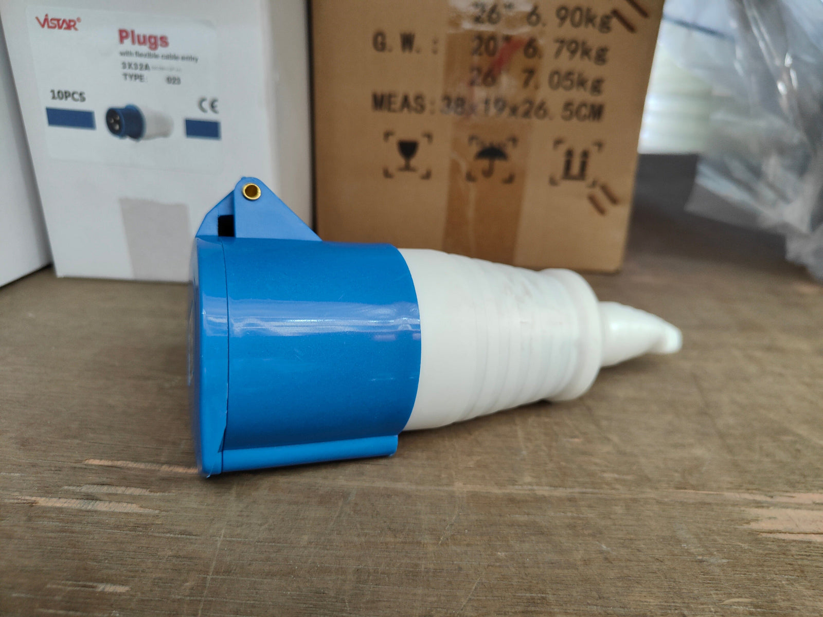 CEE 3 Pin 16A Industrial Socket | Model : CEE-S