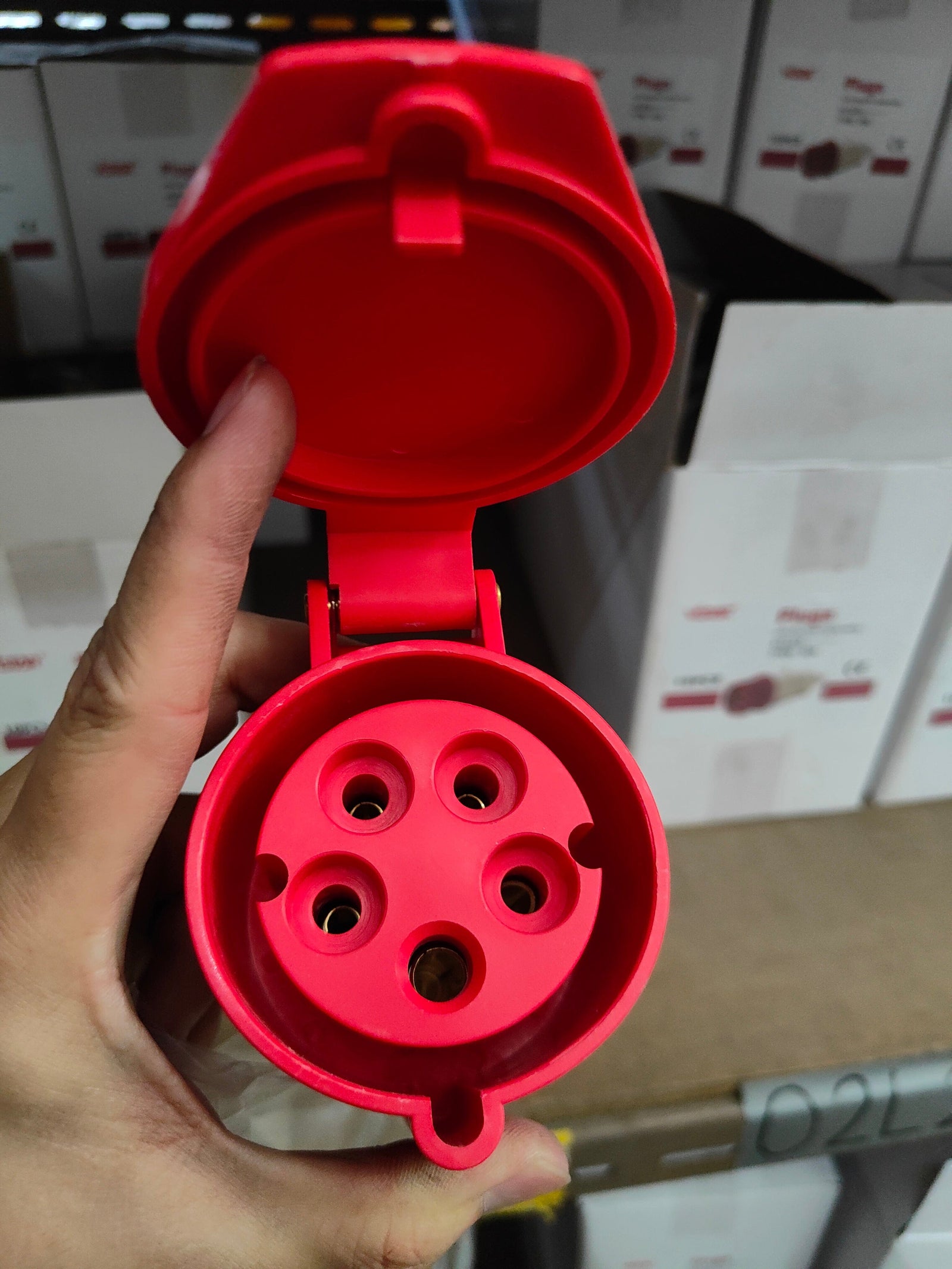 CEE 3 Pin 16A Industrial Socket | Model : CEE-S