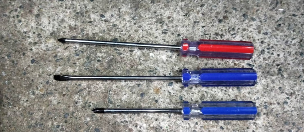 Colorline Screw Driver 6 X 6" | Model : SD-6150- or SD-6150+