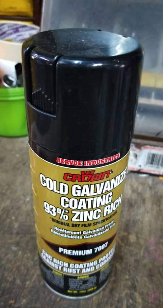 Crown 13 oz (369g) Cold Galvanised Coating 93% Zinc Rich | Model : CRO