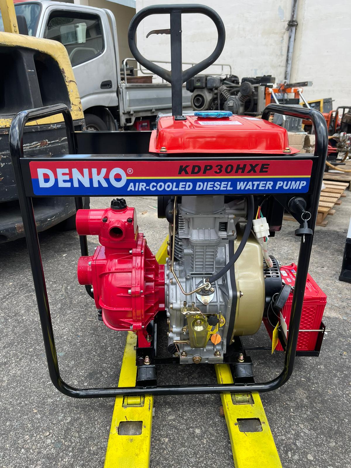 Denko 3" Diesel Water Pump With Electric Start C/W Ns40 Battery | Mode