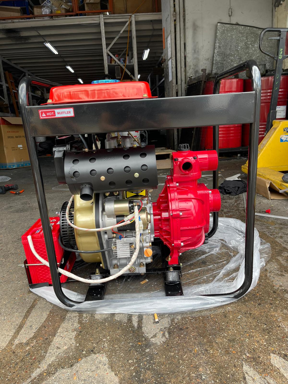 Denko 3" Diesel Water Pump With Electric Start C/W Ns40 Battery | Mode
