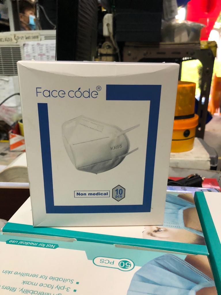 Face Code Mask KN95 | Model : MASK-KN95