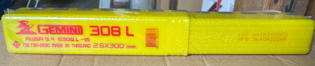 Gemini 308L 2.0/2.6/3.2mm Stainless Steel Electrode | Model : WE-G308