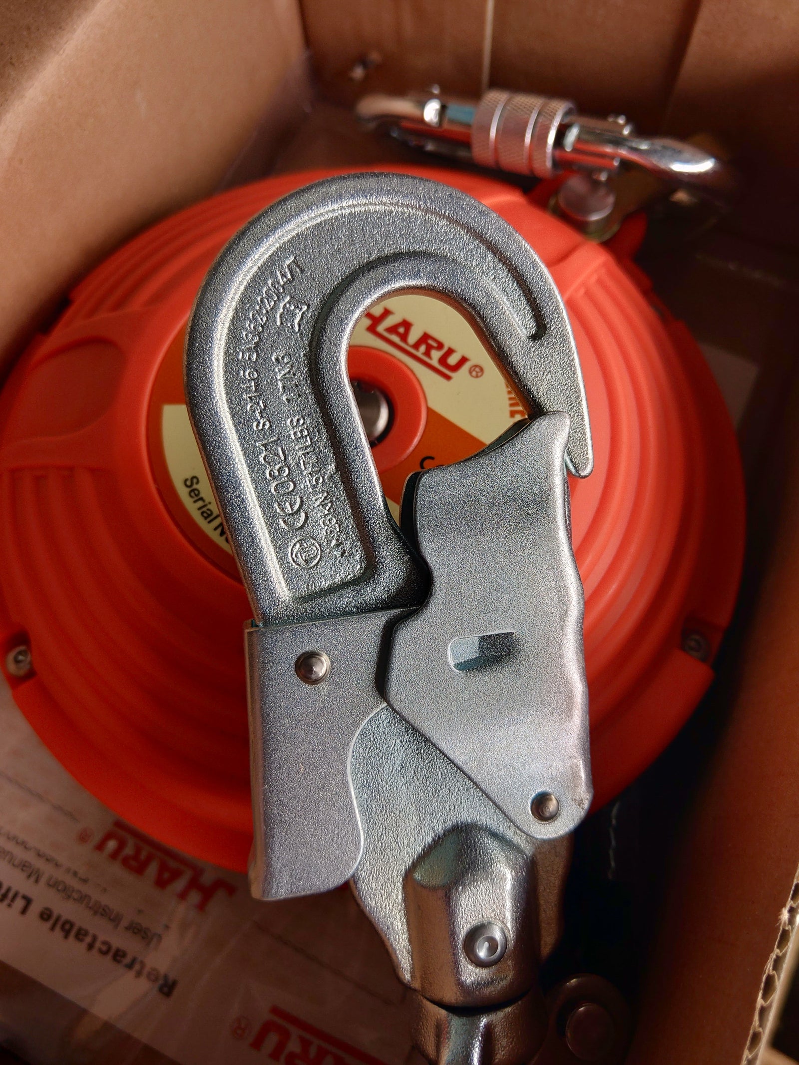 HARU Auto Fall Arrestor 6m (Retractable Lifeline EN360) | Model: SB3-H