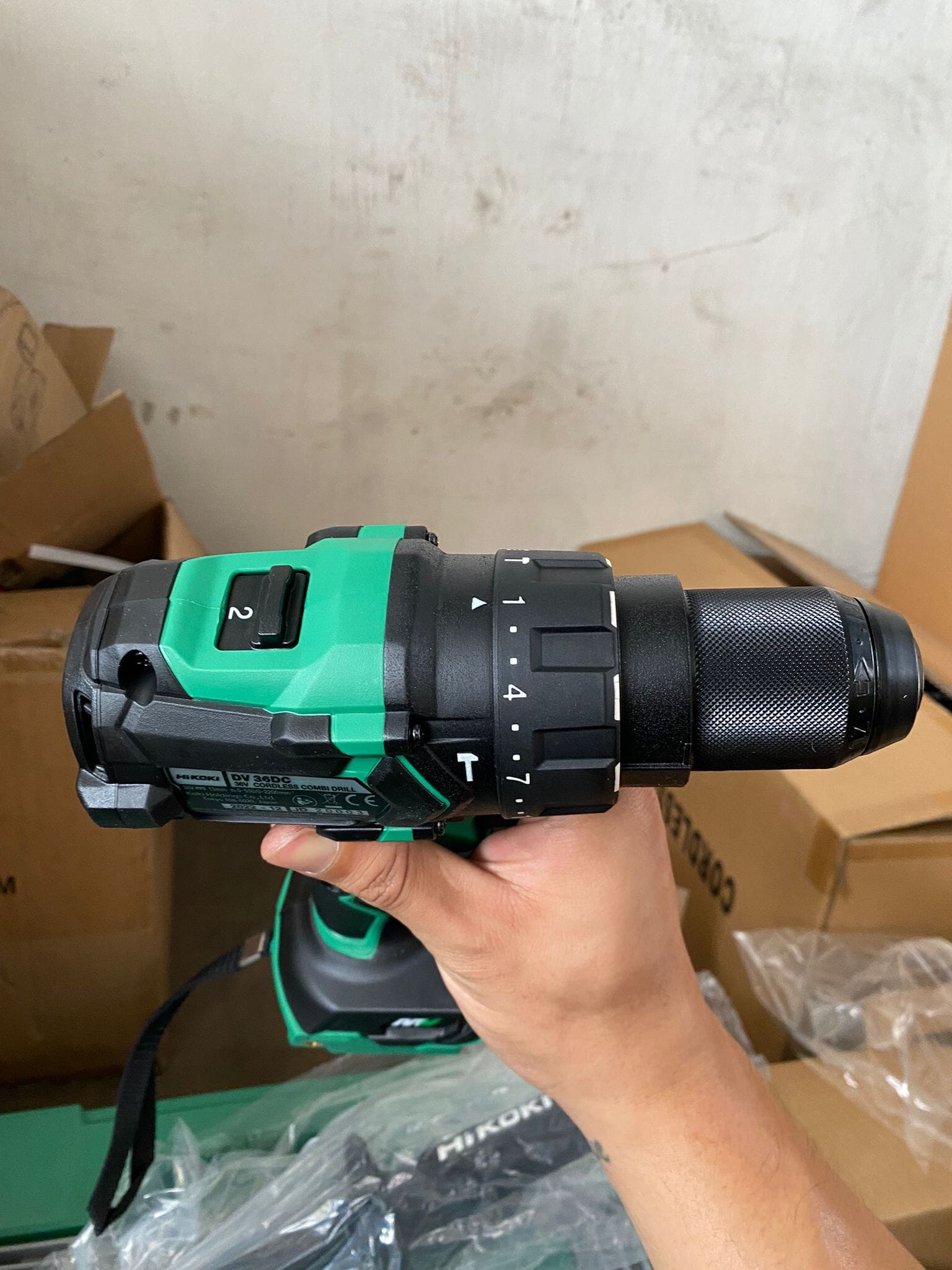 Hikoki 36V Multi Volt Cordless Combo Rotary Hammer DH3628DA +Impact Dr