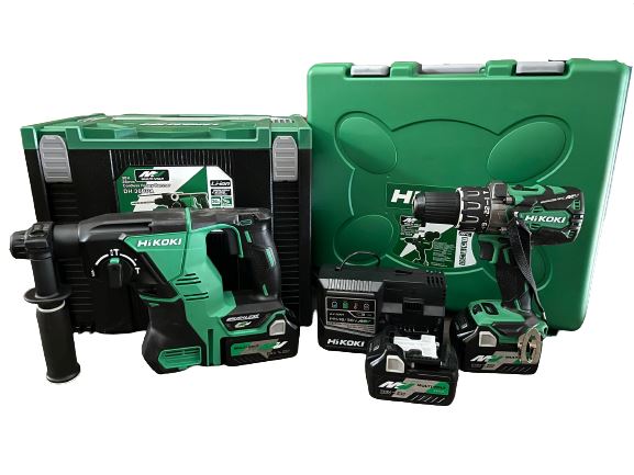 Hikoki 36V Multi Volt Cordless Rotary Hammer Dh36Dpa +Dv36Da | Model