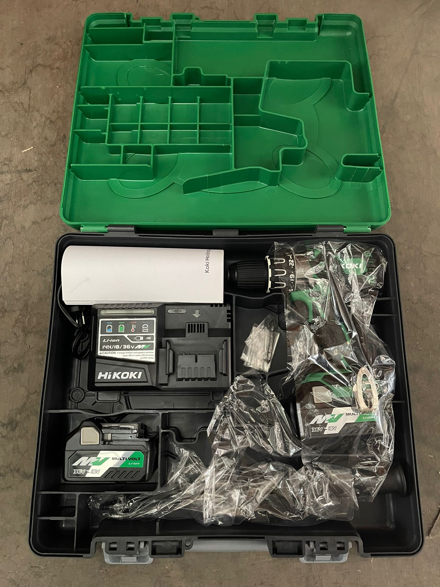 Hikoki 36V Multi Volt Cordless Rotary Hammer Dh36Dpa +Dv36Da | Model