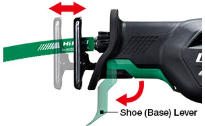 Hikoki CR36DA 36V 5" Cordless Reciprocating Saw (Multi Volt) | Model: