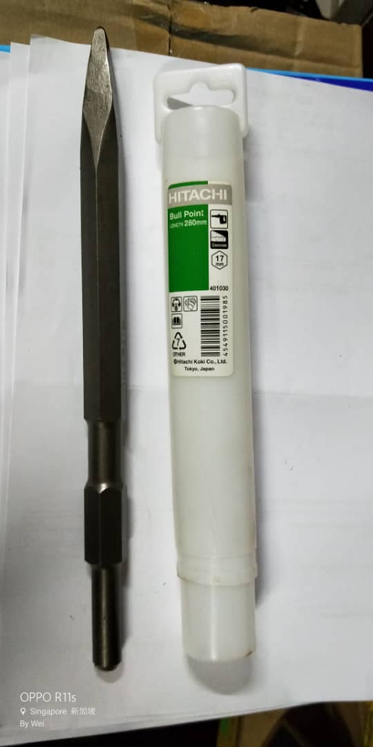 Hitachi Bull Point 17X280Mm For H41Sd | Model : BP-17280H