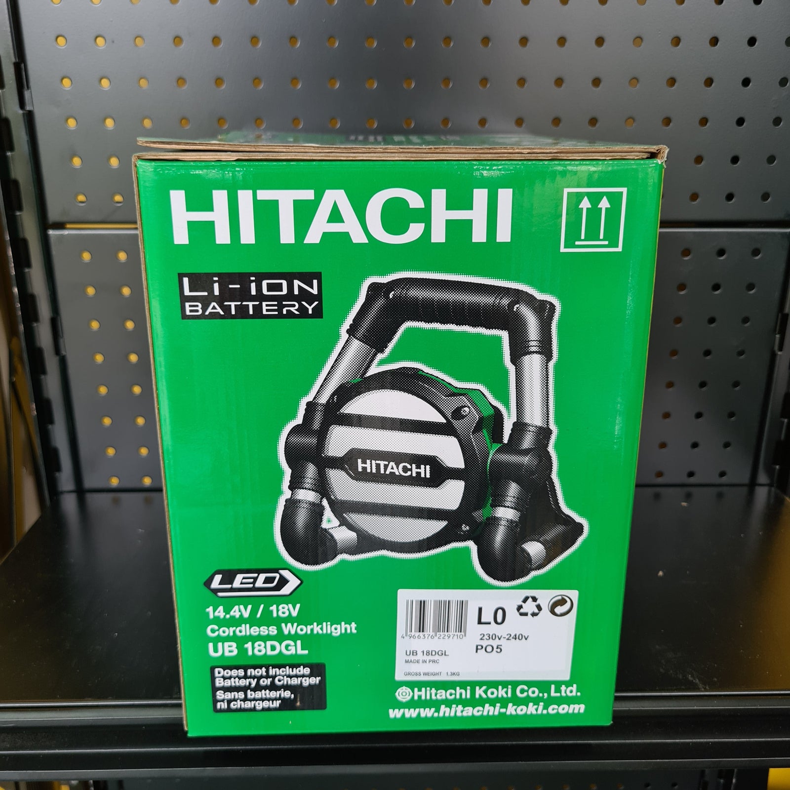 Hikoki 14.4V & 18V Cordless Worklight | Bare Uunit | Model : UB18DGL