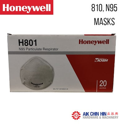 Honeywell 801 (NIOSH) N95 Disposable Mask (Box of 20) | Model : MASK-H