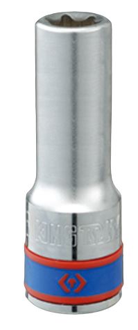 King Tony 1/2" X E18 , 77mm Deep Star Socket | Model : 427518M