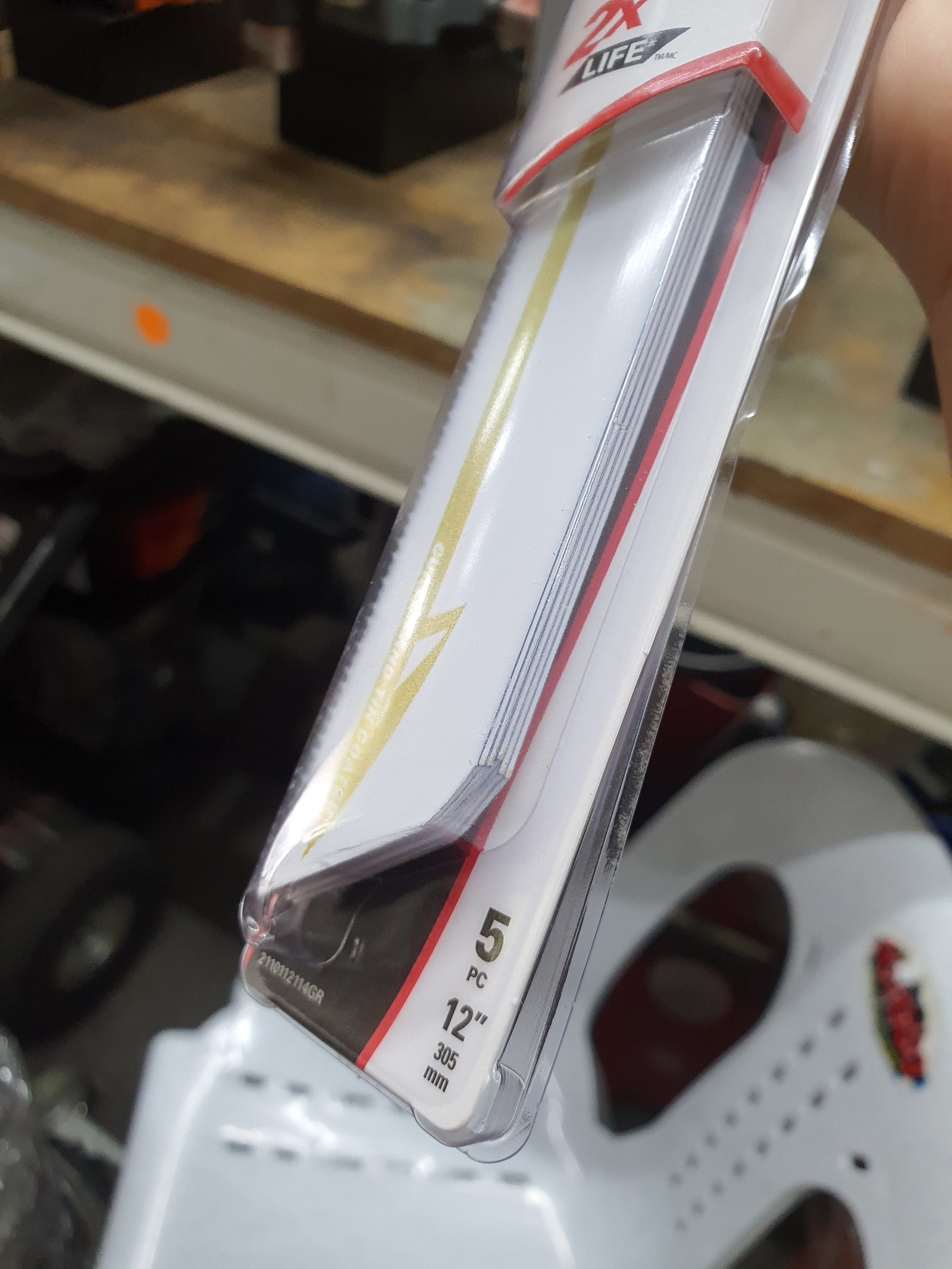 LENOX 12114G Bi-metal Titanium Edge (Gold) Reciprocating Saw Blade (5P