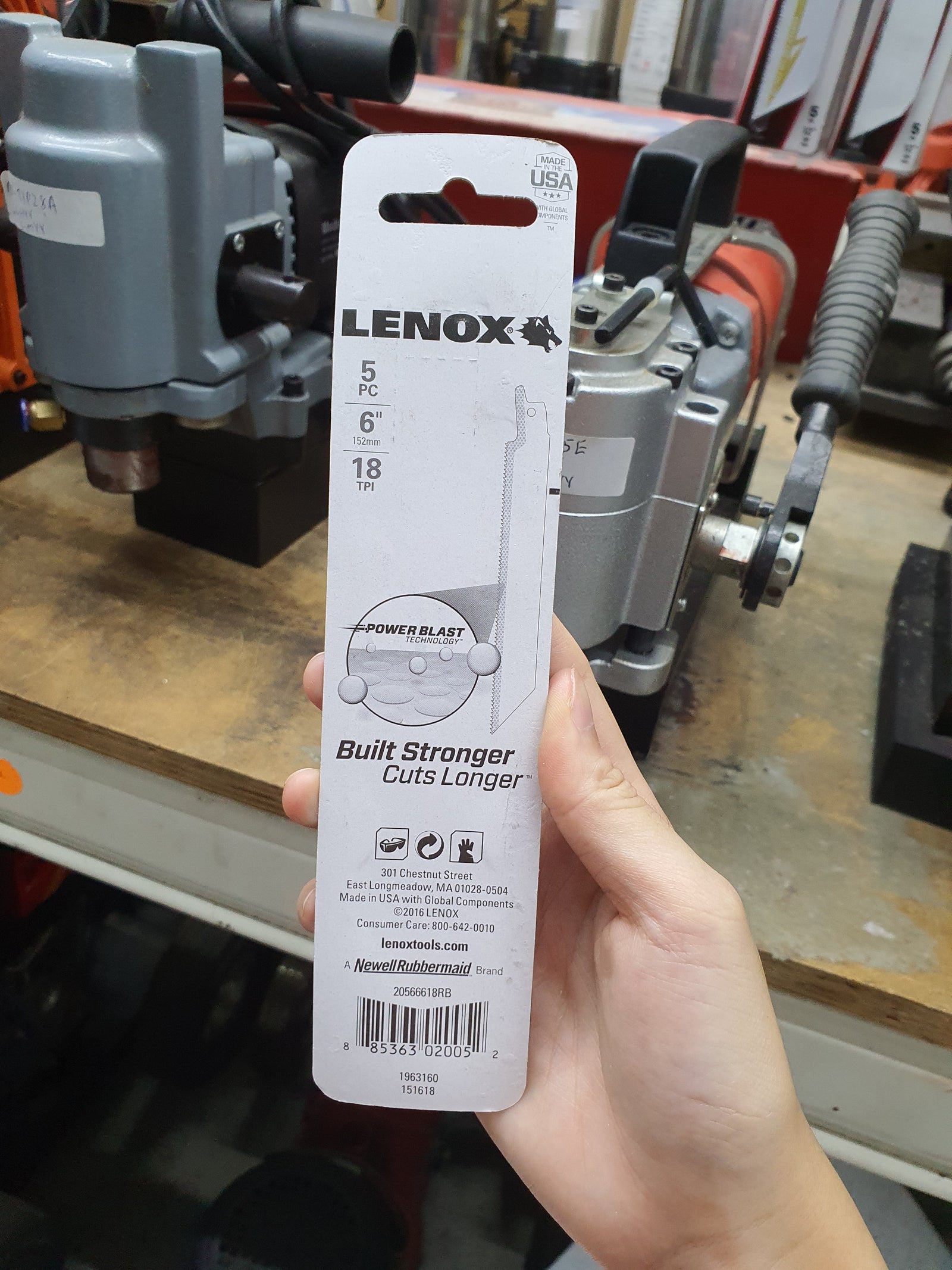 LENOX 618R Bi-metal Reciprocating Saw Blade (5Pc/Pkt) | Model: 085-09-