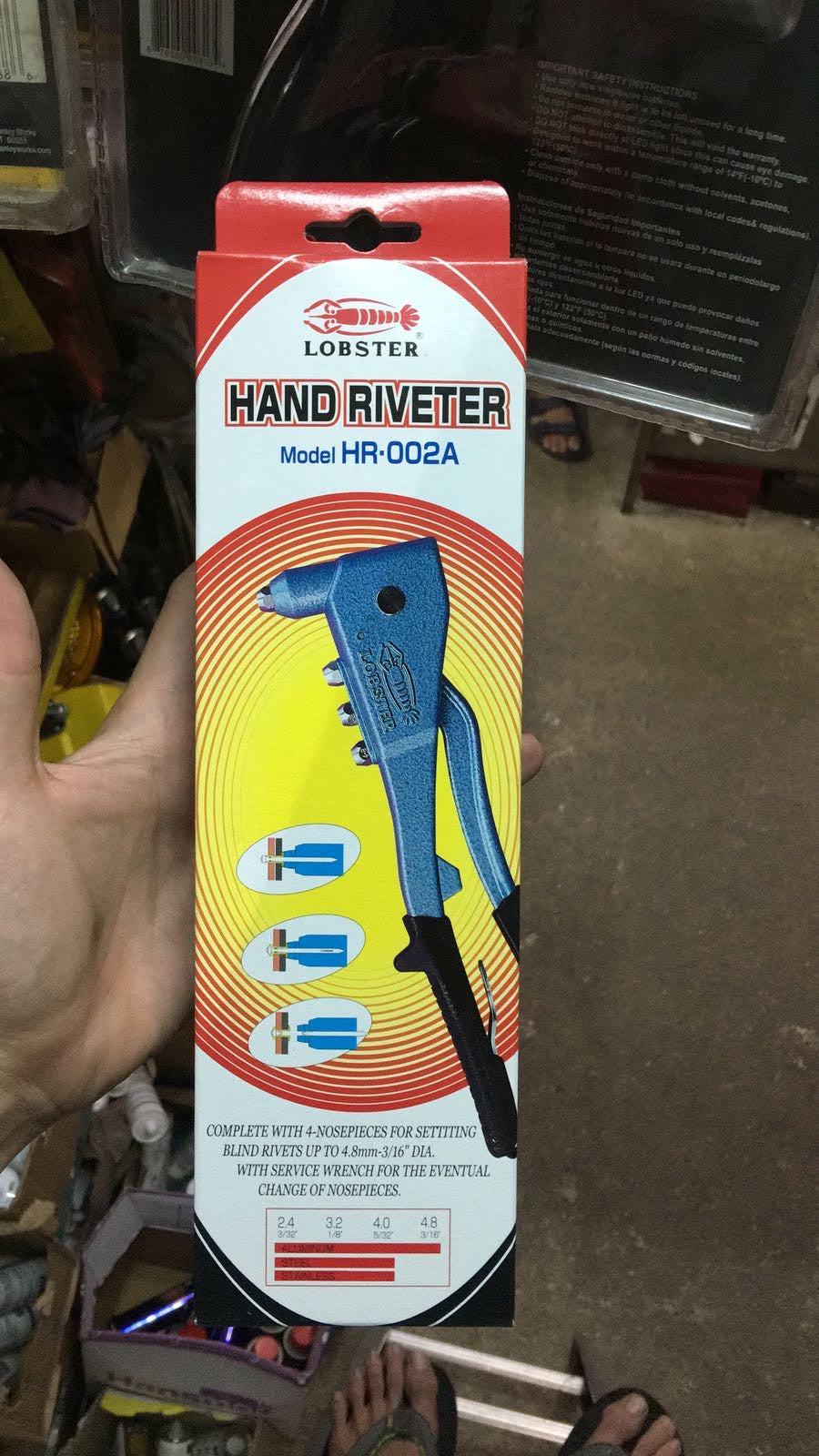Lobster Hand Riveter | Model : HR-002A
