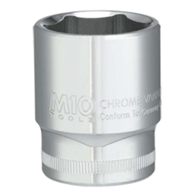 M10 1/2" Dr 6pt Socket (Inches) | Model : M10-004-035-6020