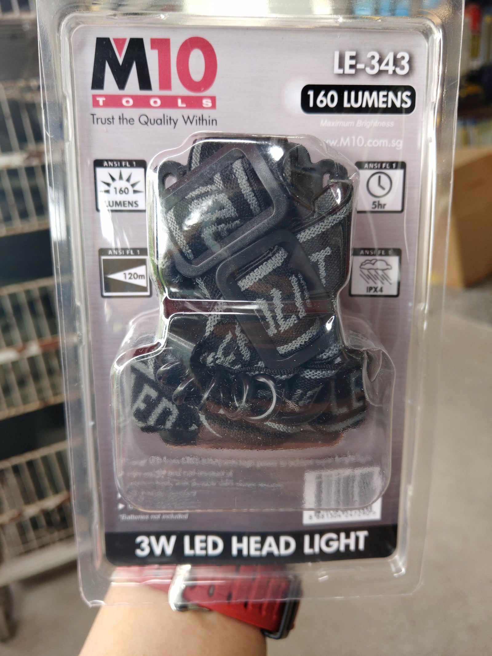 M10 3W Head Light LE-343 | Model : LED-MLE343