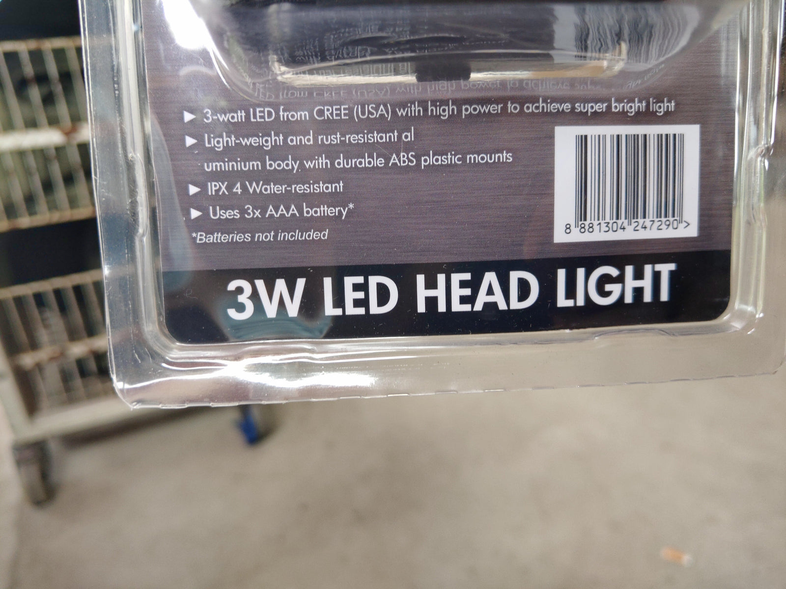 M10 3W Head Light LE-343 | Model : LED-MLE343