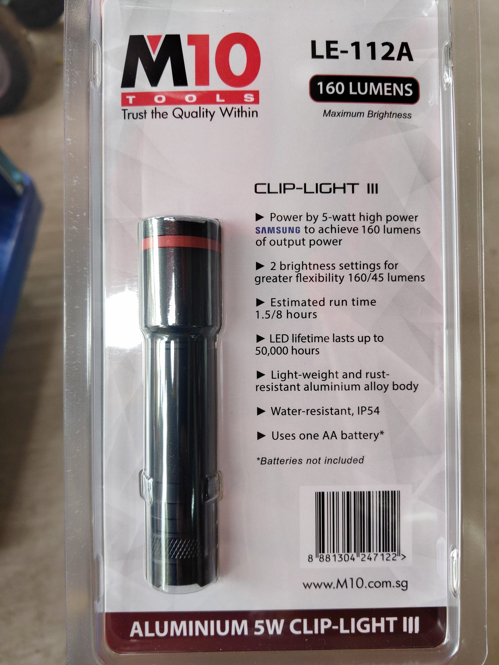 M10 5W LED Flashlight LE-112A | Model: LED-MLE112A