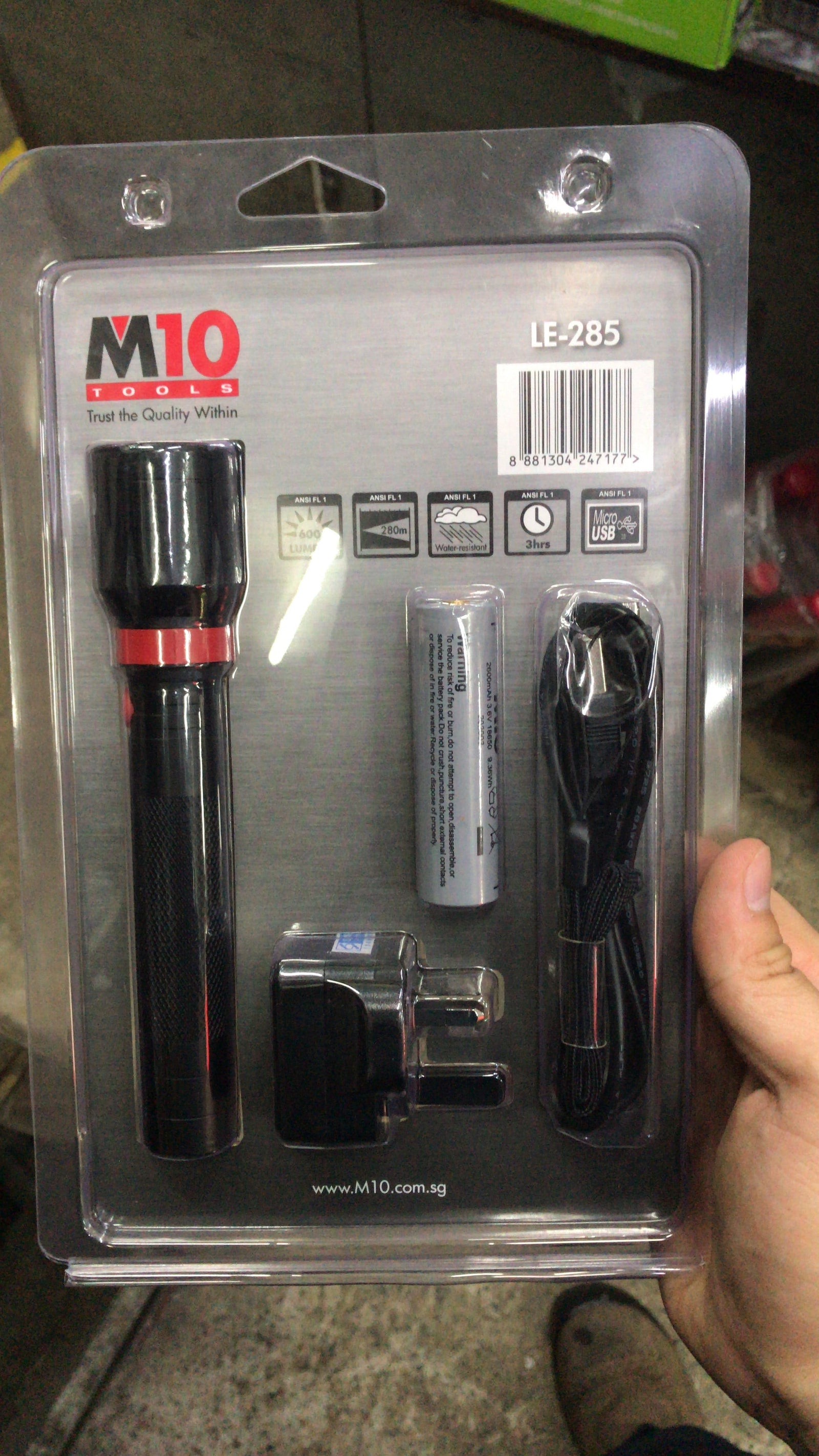 M10 Le-285 Rechargeable 5W Led | Model : LED-MLE285