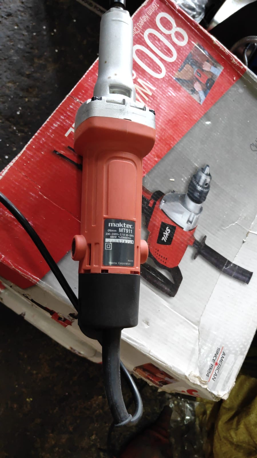 Maktec 6mm (1/4") Die Grinder | Model : M-MT911