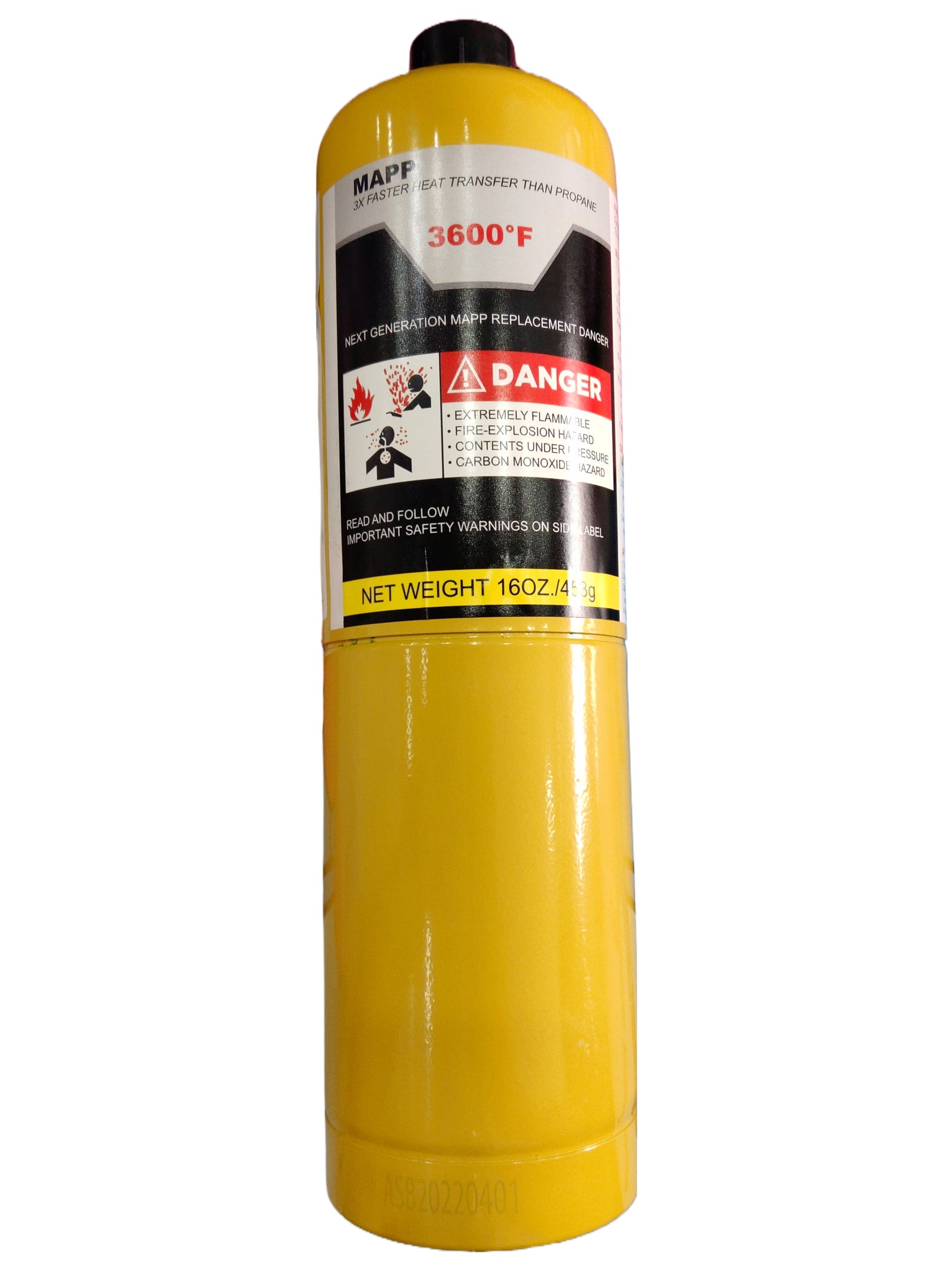 Mapp Wellingtorn Disposable Gas Cylinder 14.1/16oz | Model : GAS-MAPPR