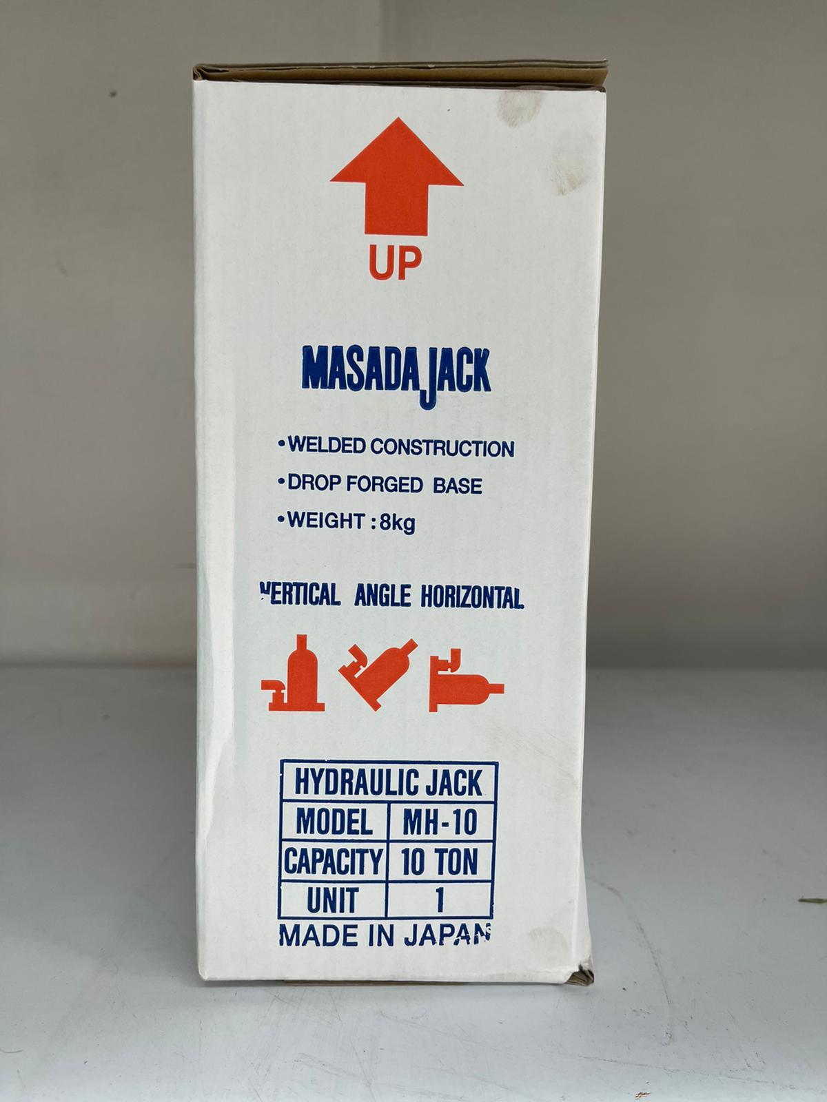 Masada 10 Ton Hydraulic bottle Jack | Model : BJ-MH10