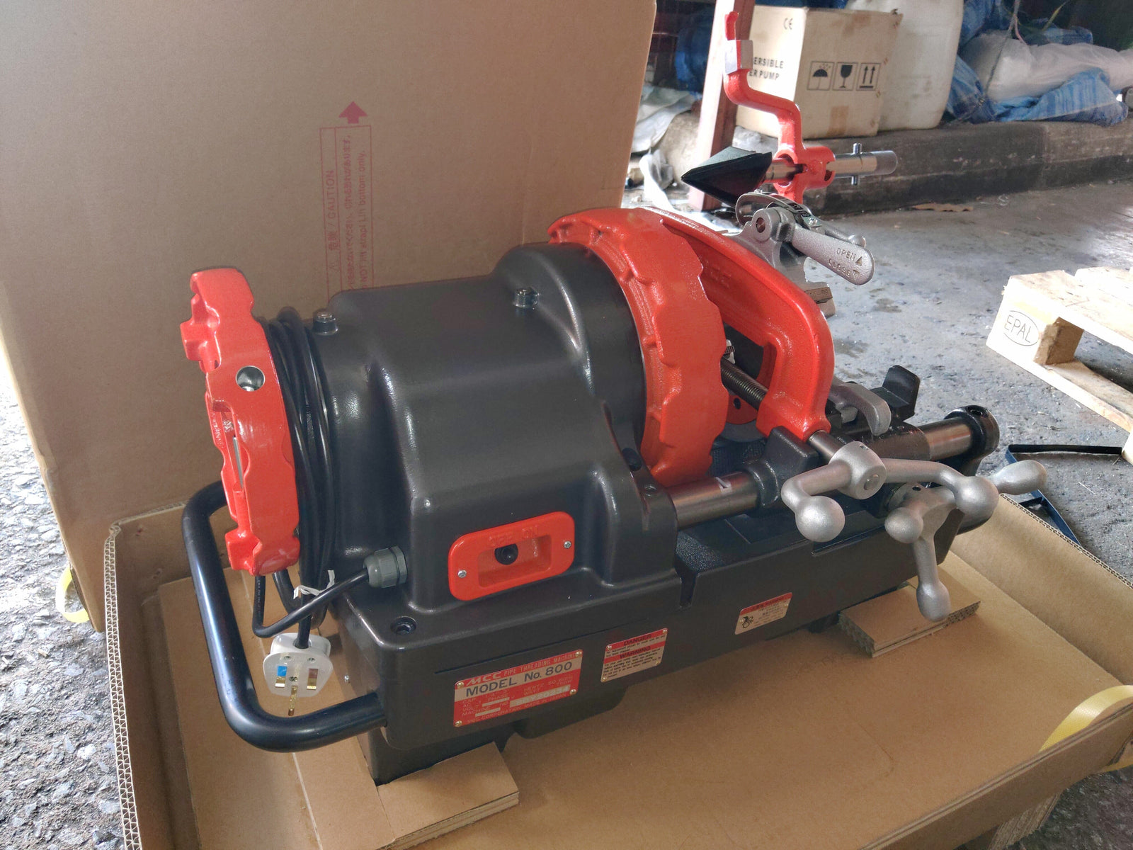 MCC 800 Threading Machine 3" | Model : MCC-MCC800