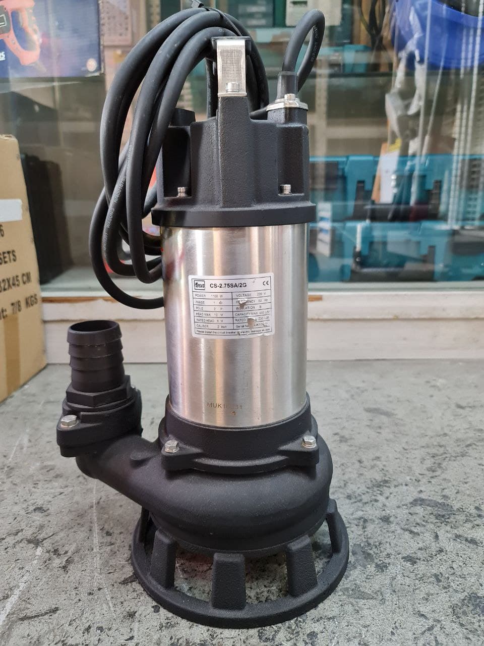 Mepcato 3" 230V Sewage Pump | Model : WP-CS-2.110SA/3G