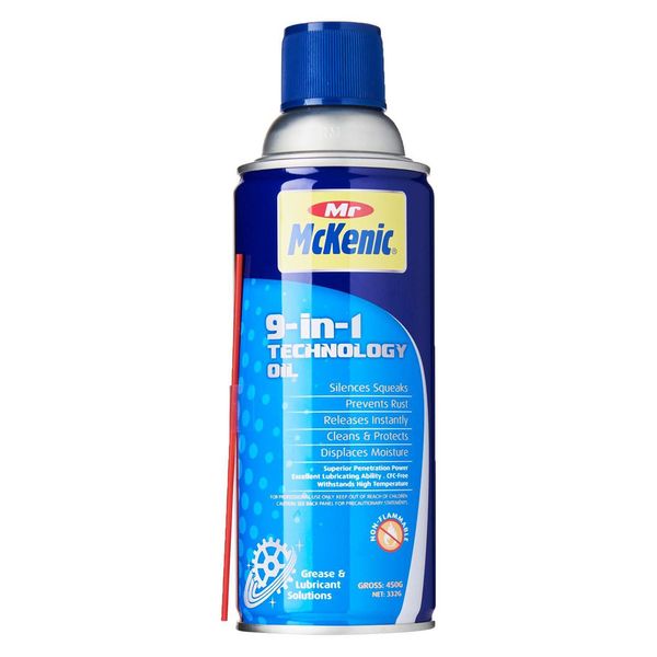 MR Mckenic 9-In-1 Technology Oil (450G) | Model : WD40-ME1208A