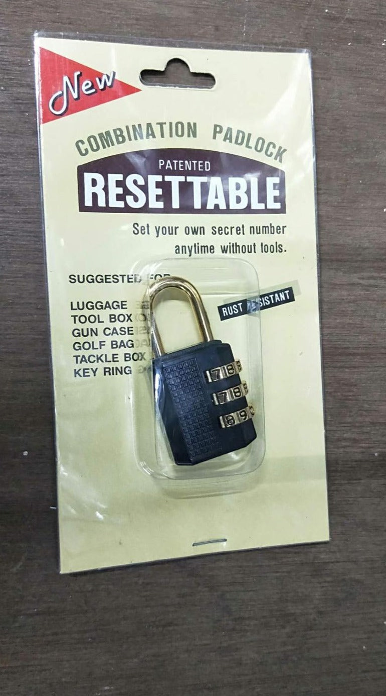 New Taiwan Resettable Lock #321 | Model : PL-T321