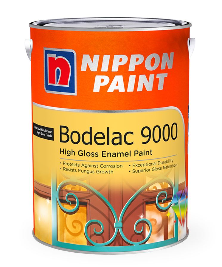 Nippon Bodelac 9000 Enamel (Std Color) Base 1, 2, 3, 4 | Model : NIP-B
