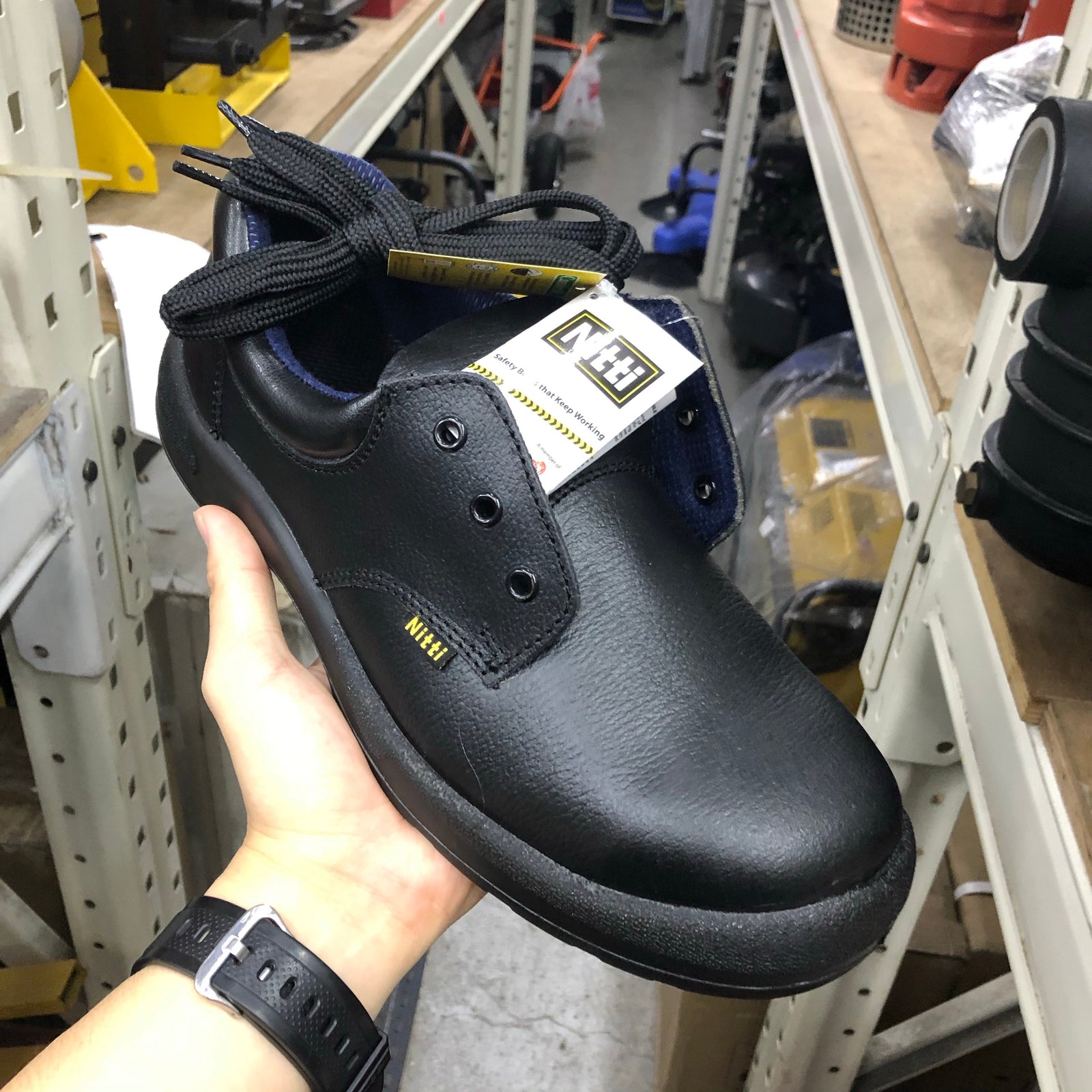 Nitti Low Cut Mid-sole Safety Shoe | Shoelace | Model : 21281 | Sizes