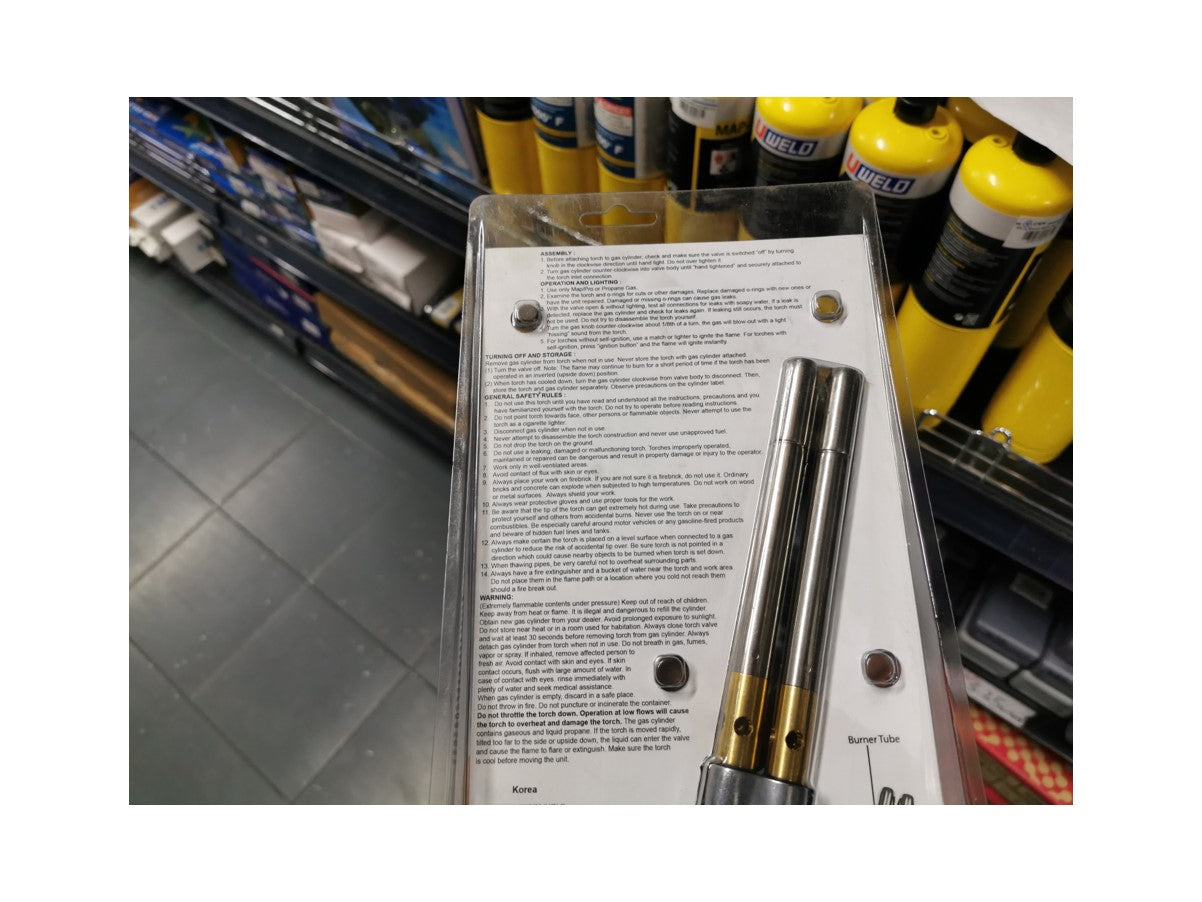 Orex Pro Swivel Brazing Torch (Double Tube) #PRO-8392