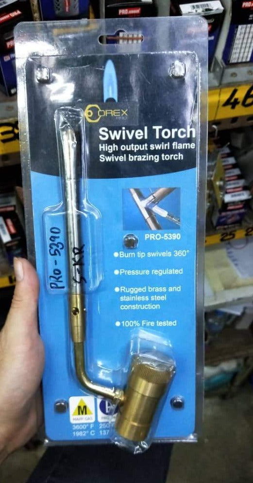 Orex Pro Swivel Brazing Torch (Without Ignition) | Model : PRO-5390