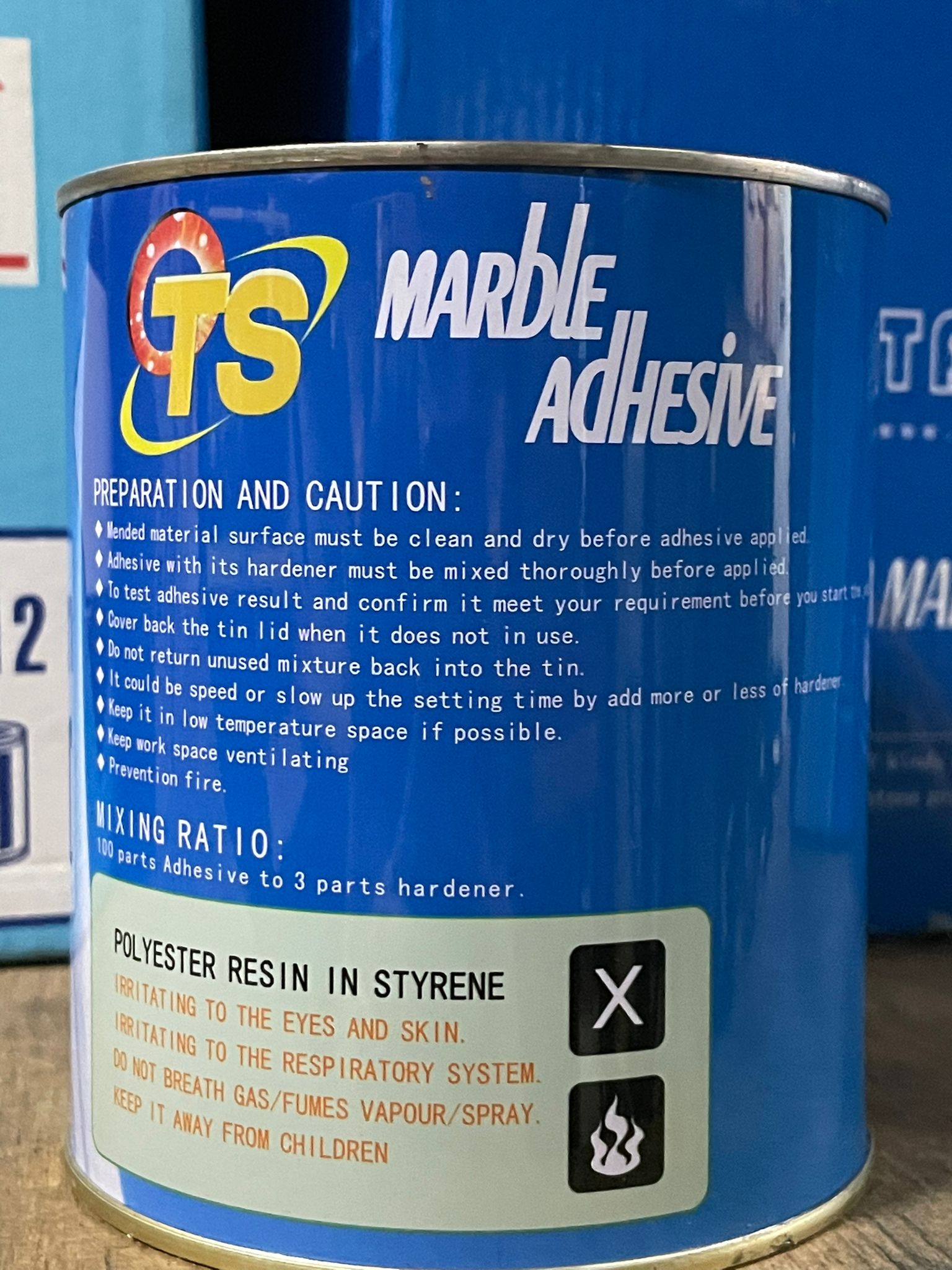 OTS / Focus Marble Glue White and Clear | Model : GLUE-MG