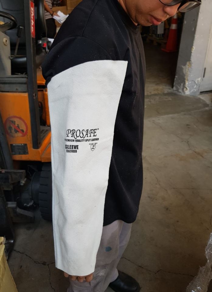 PROSAFE Leather Welding Arm Sleeve 24" SW009 | Model : SLEEVE-ARM