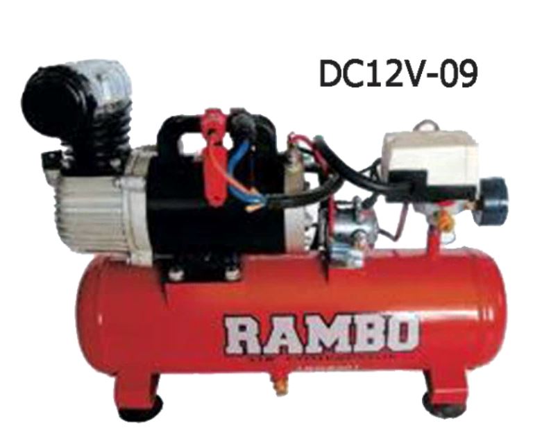 Rambo DC12V 142L/min Air Compressor | Model : DC12V | Tank Sizes : 9L