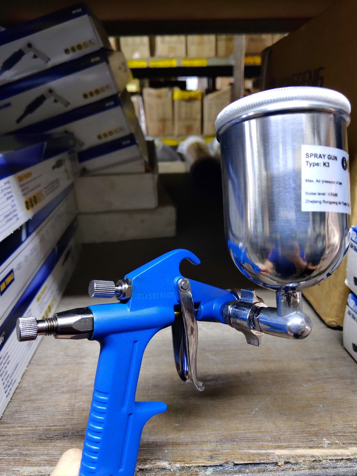 RONG PENG 0.5mm Top Mounted Mini Spray Gun K3 Model SG RPK3