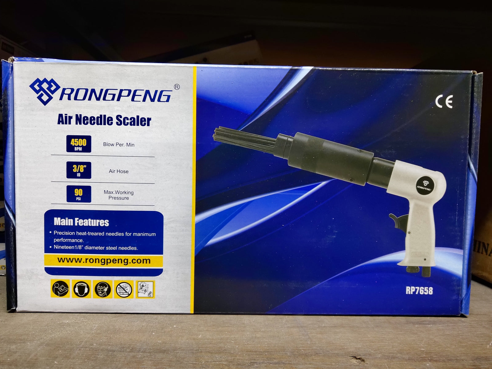 RONG PENG Needle Scaler (Air Chisel / Rust Hammer) Set | Model : AT-RP