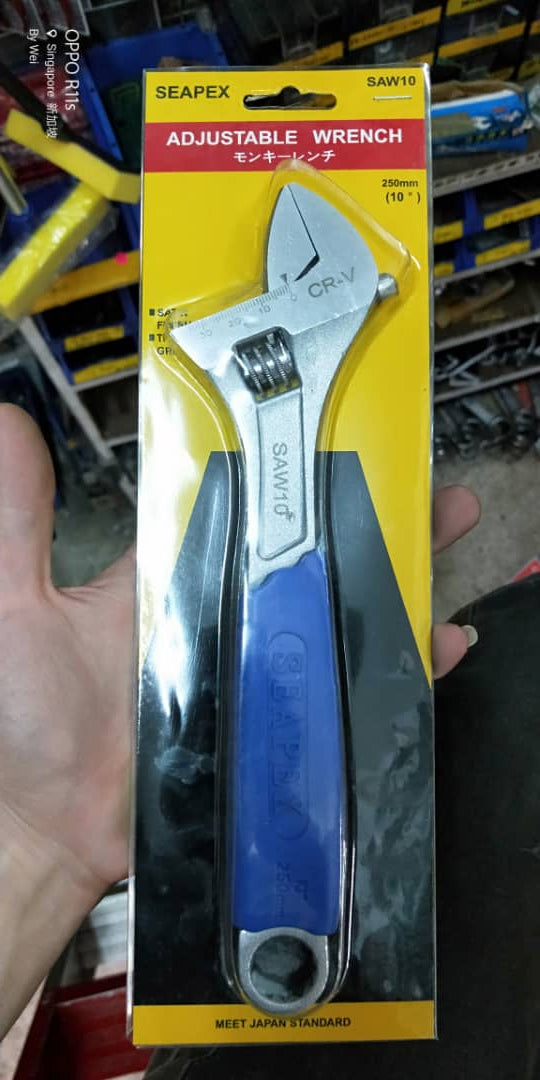 Seapex Adj Wrench 10" | Model : ADJ-S10