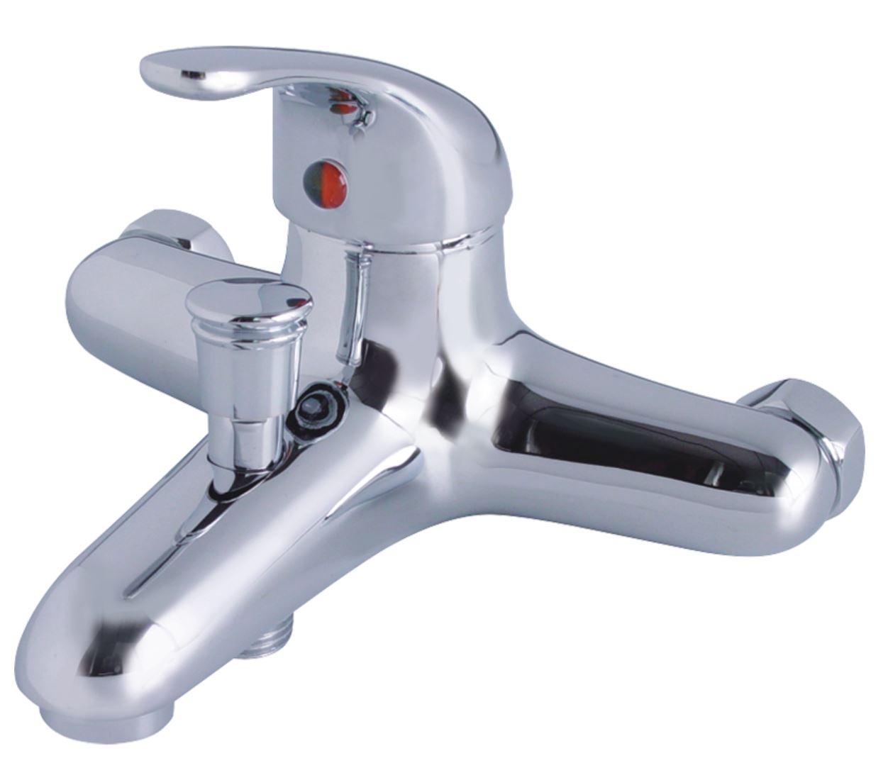 Showy Single Lever Long Bath Mixer (Bath / Shower Tap for Hot and Cold