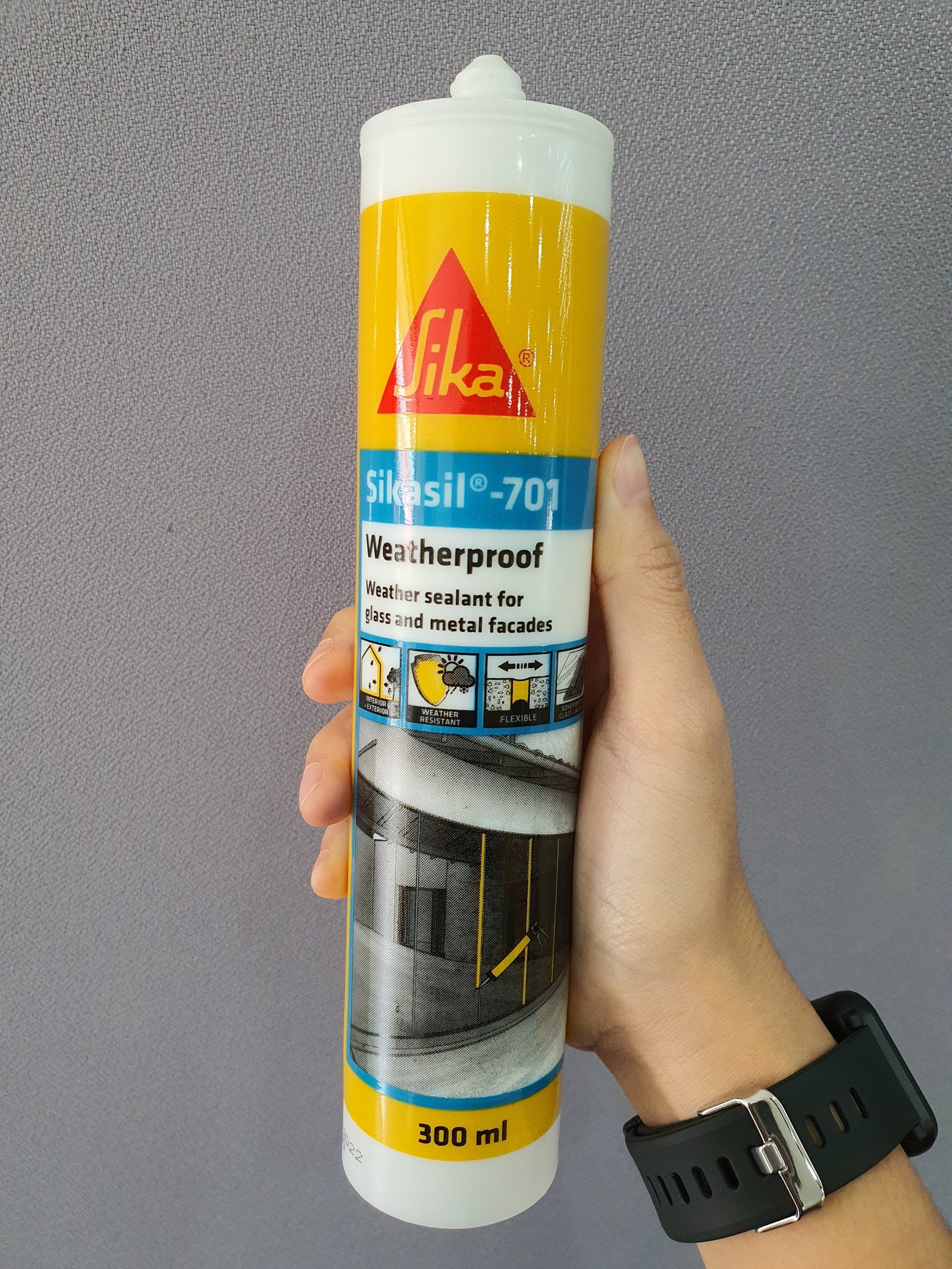 Sikasil 702 300M Silicone Weather Sealant (Clear) | Model : SIKA-702-C