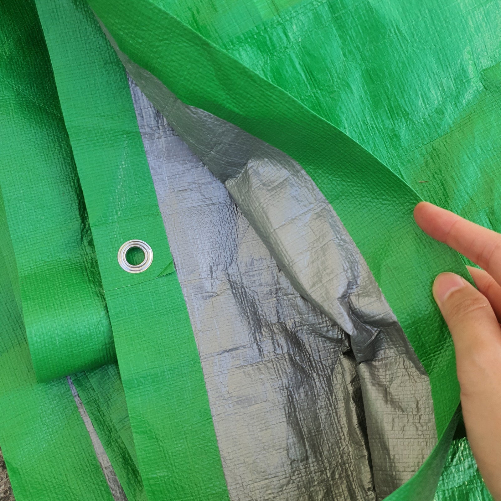 Silver/Green Canvas | Model: CVS-SG