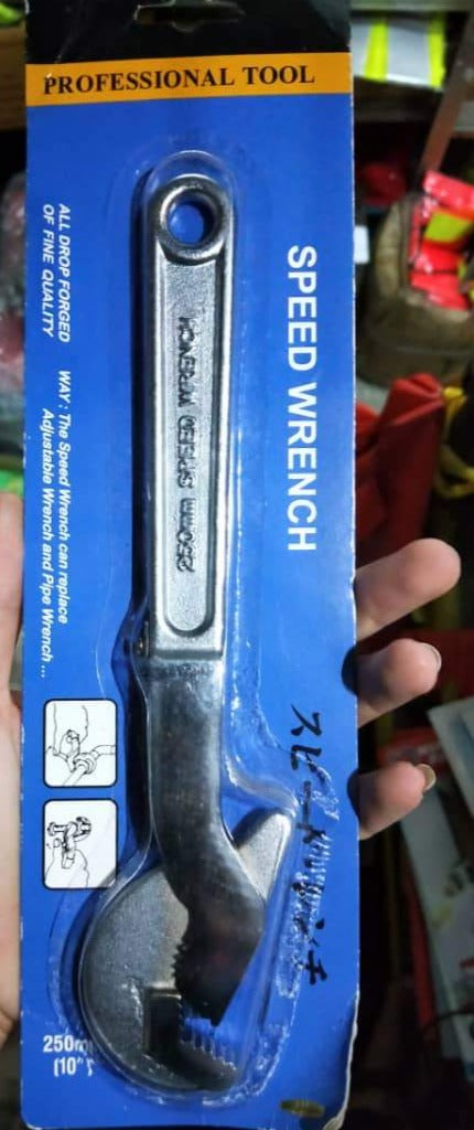 Speed (Automatic) Wrench (Monkey Plier) 10" | Model : SP1-FM10