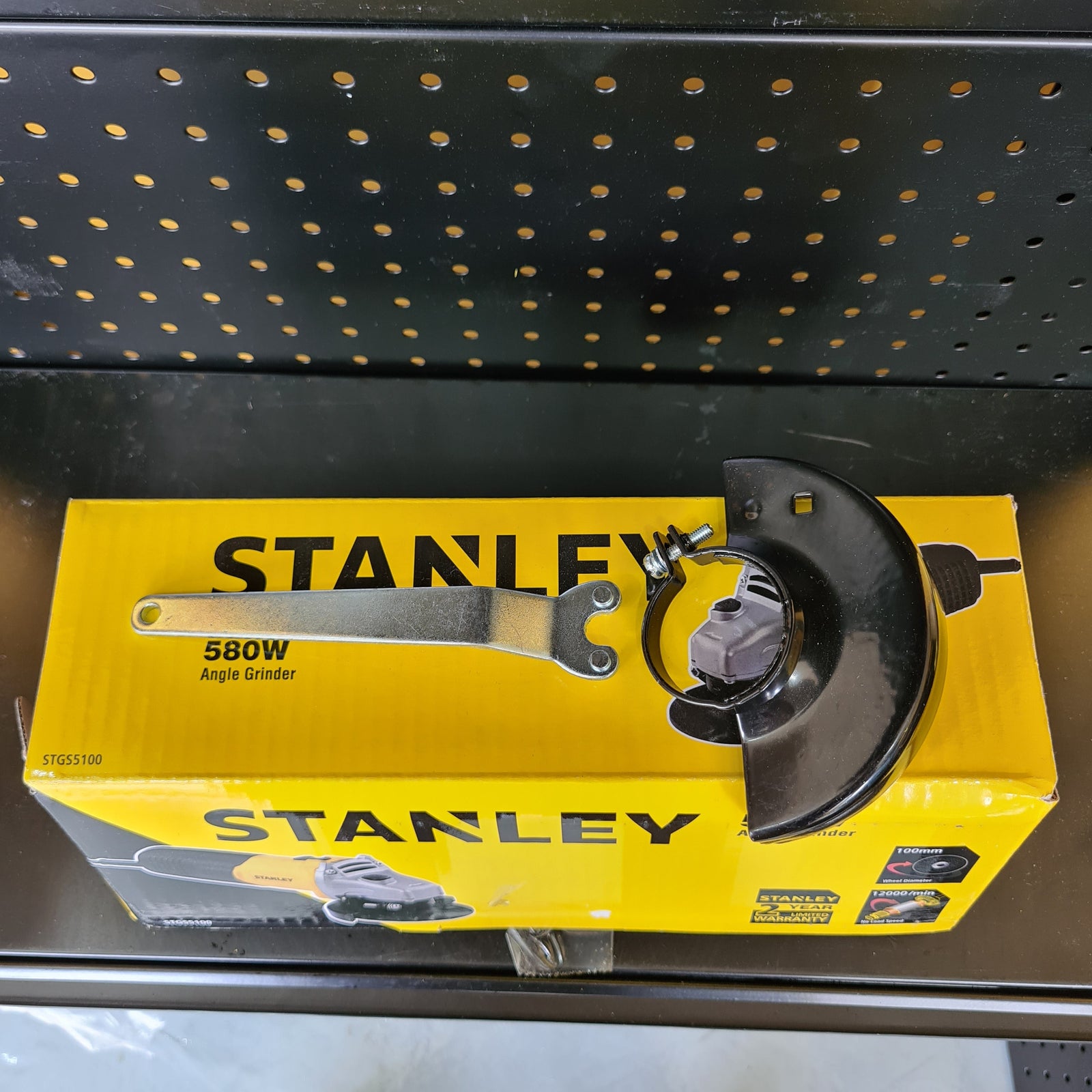 Stanley 4" 580W Angle Grinder (Disc Grinding Machine) | Model : STGS51