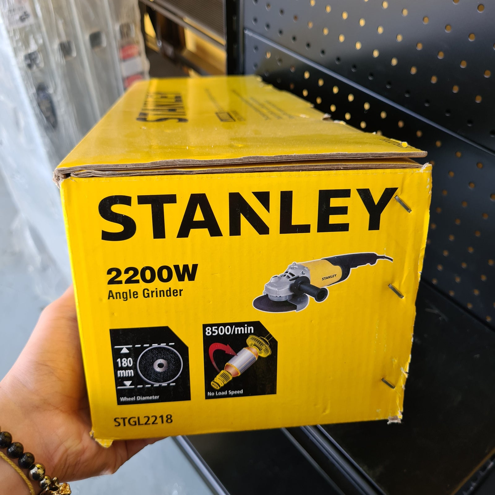 Stanley 7" 2200W 180mm Angle Grinder (Disc Grinding Machine) | Model