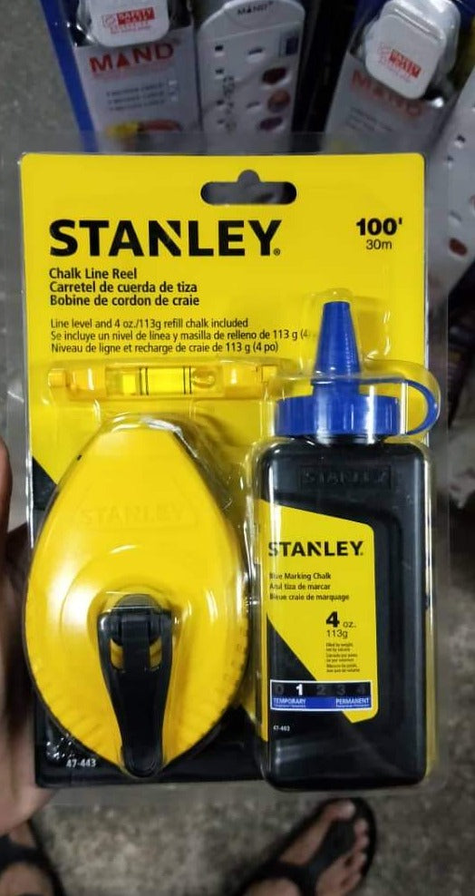 Stanley Chalk Line Reel Set 30M #47-443 | Model : STY47443